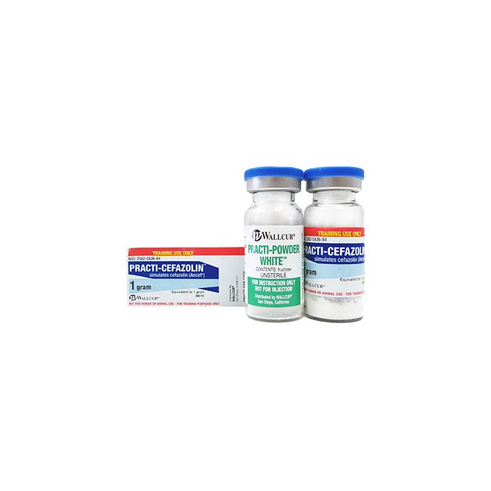 PRACTI-CEFAZOLIN LABEL. SET OF 100. - SAVELIVES
