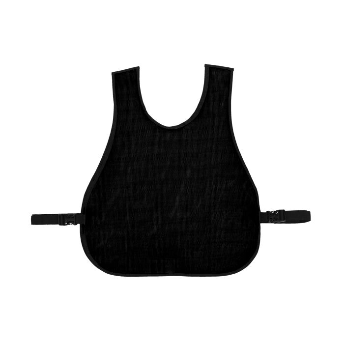 PLAIN BLACK SAFETY VEST - SAVELIVES