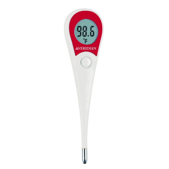 Dual Scale 8-Second Flexible Tip Digital Thermometer With Round Display ...