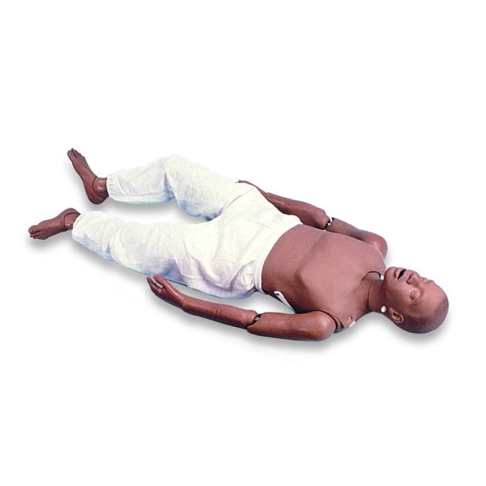 Simulaids Full Body African American CPR / Trauma Manikin - SAVELIVES