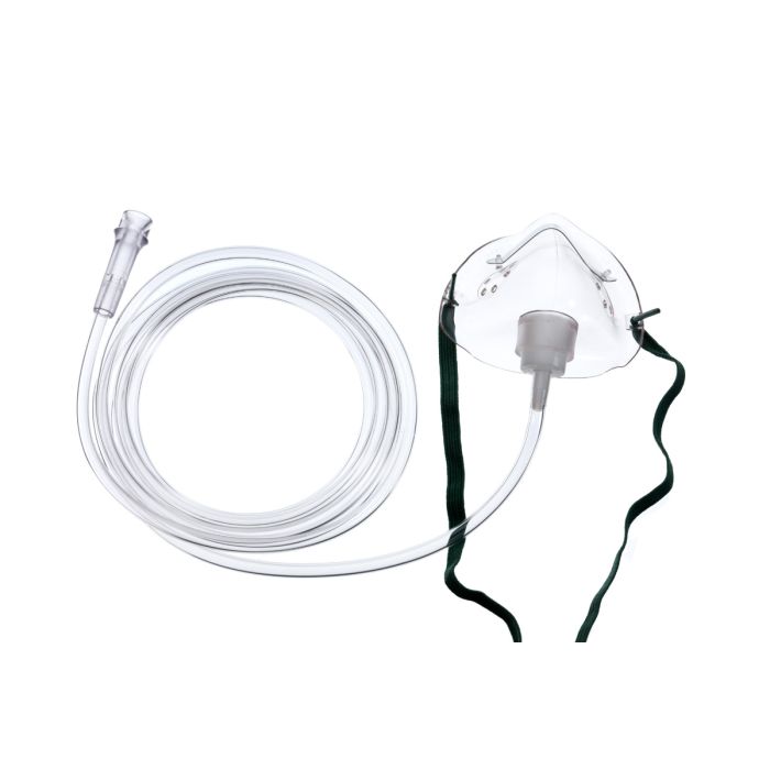 Pediatric Medium-Concentration Oxygen Mask, Elongated, 50/CS - SAVELIVES