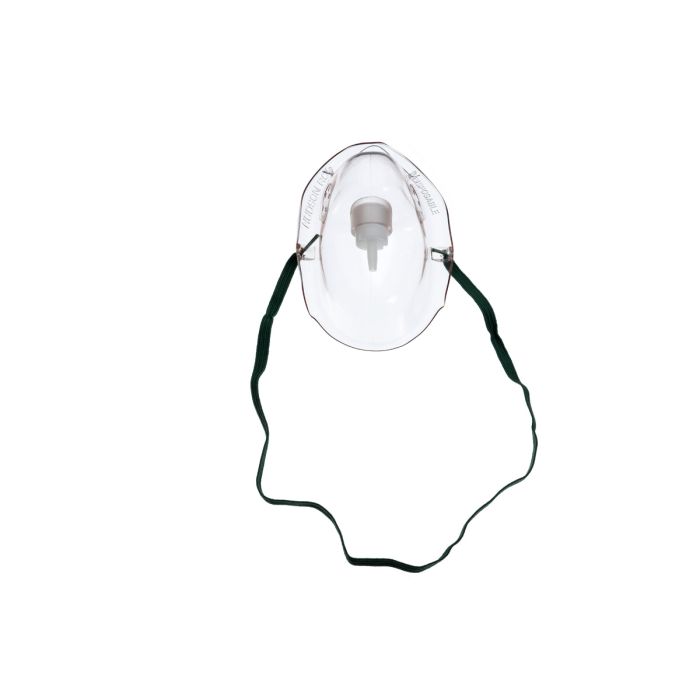 Adult Medium-Concentration Oxygen Mask, Elongated w/o tubing, 50/CS ...