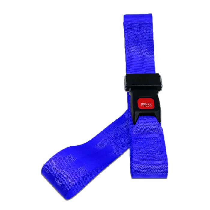 Straps, Nylon, Metal Push Button Buckle, 2 Piece w/Loop Ends - SAVELIVES