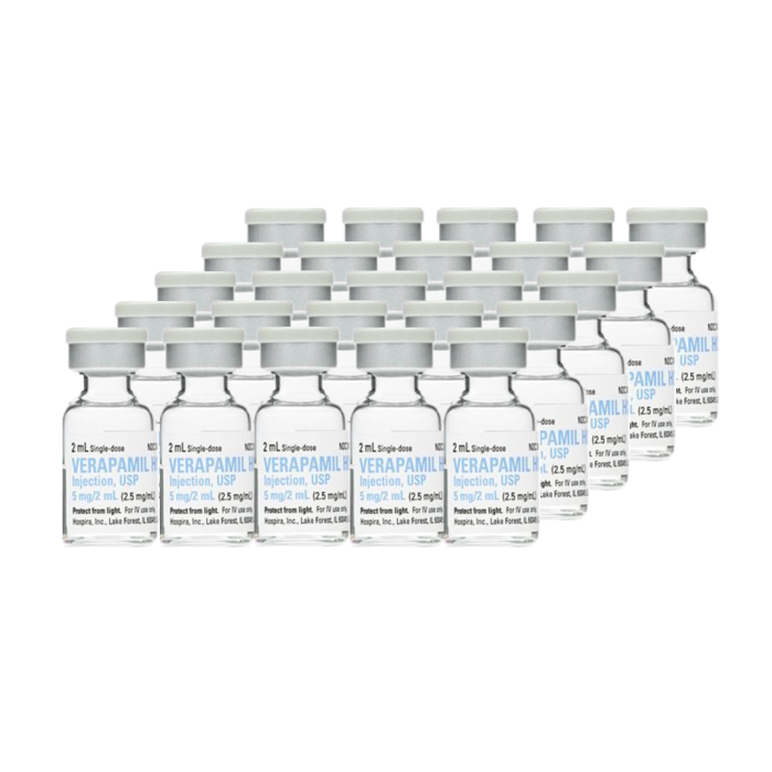 Verapamil 2.5mg / ml Vial 25/ Box - SAVELIVES
