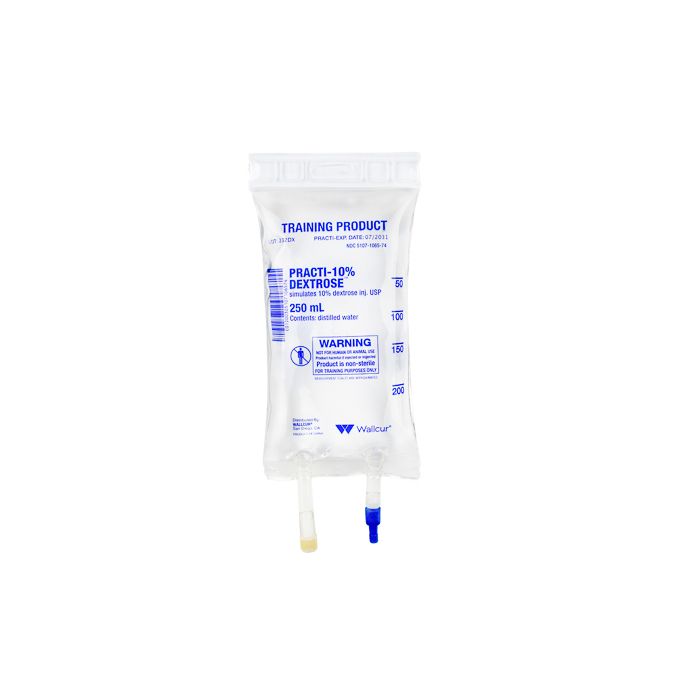 Practi-Dextrose 10% 250 mL IV Bag. Qty: 1. - SAVELIVES