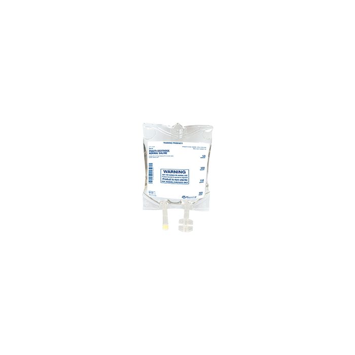 PRACTI-DEXTROSE NORMAL SALINE 250 ML IV BAG. CONTAINS DISTILLED WATER ...