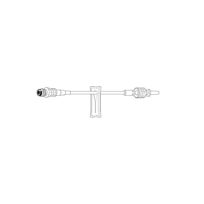 Baxter Standard Bore I.V. Catheter Extension Set with 1 INTERLINK ...
