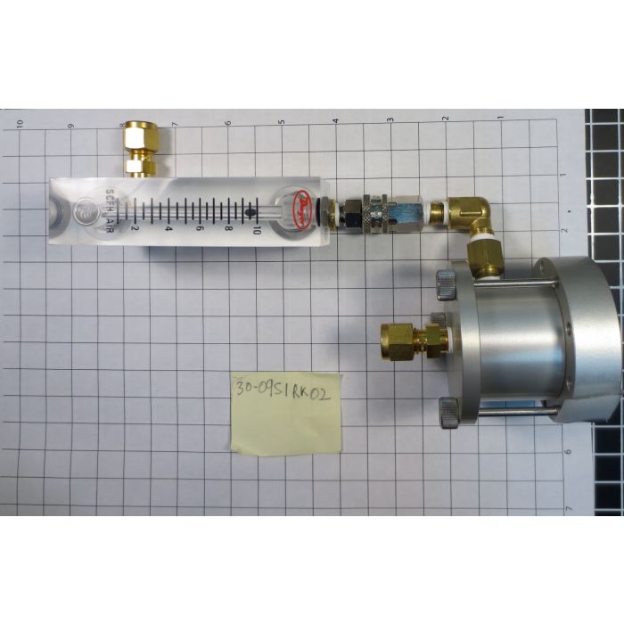 RKI Instruments Flow Through Adapter, LEL, Chamber with Flow Meter, and ...