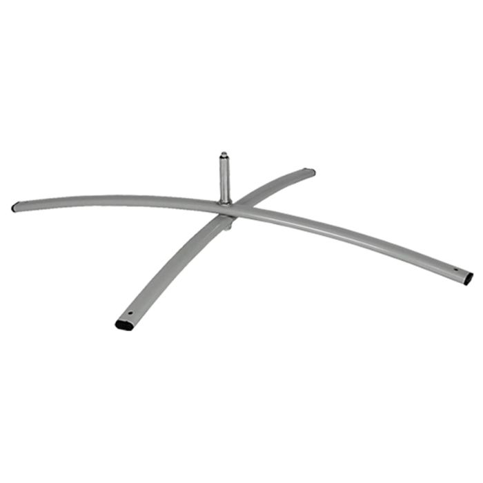 24 X 24 IN STEEL CROSS BASE FOR FIBERGLASS PLUS - SAVELIVES