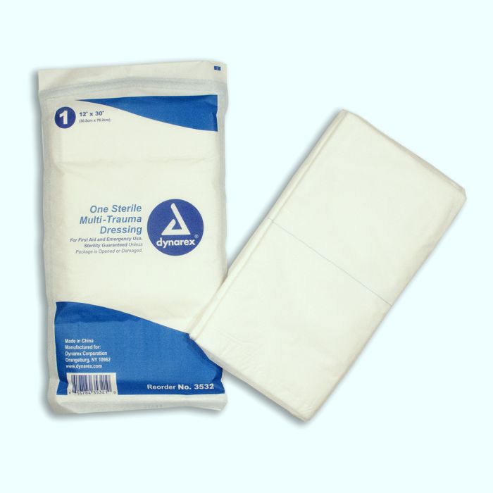 Multi-Trauma Dressing Sterile 12" x 30" - SAVELIVES