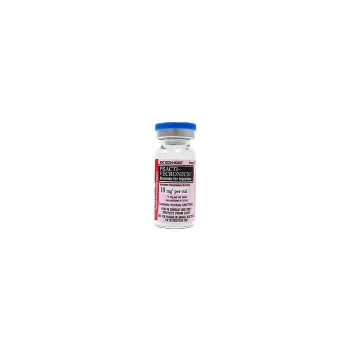 PRACTI-VECURONIUM BROMIDE. 10 ML POWDER VIAL. BOX OF 30. - SAVELIVES