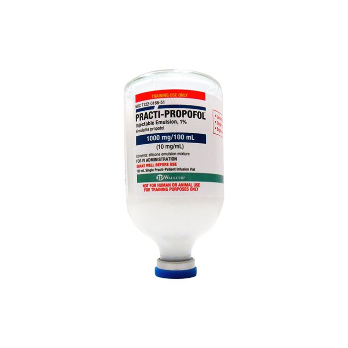 Practi-Propofol 1000 mg/100 mL Vial, Pack of 10 - SAVELIVES