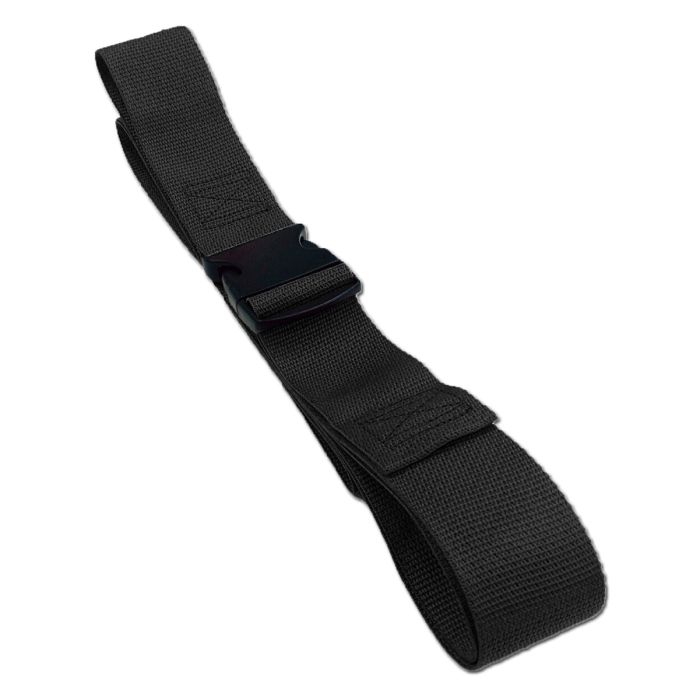 Polypropylene Cot Straps, Plastic Side Release, 9 feet, 1pc, Black ...