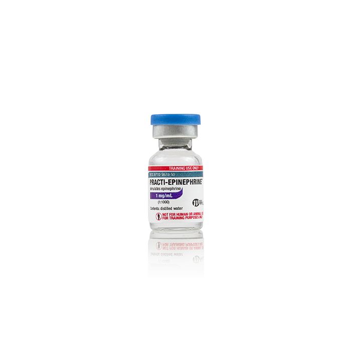 Practi-Epinephrine. (1 mg/1 mL Vial). Qty: 40. - SAVELIVES