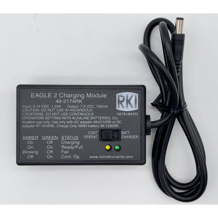 RKI Instruments Battery Charging Module, 100 - 240 VAC & 12 VDC input ...