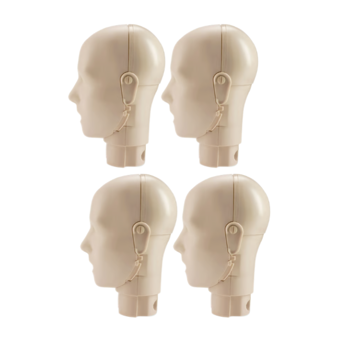 Jaw Thrust Head Assembly for PRESTAN Professional Adult Manikin, 4-Pack ...