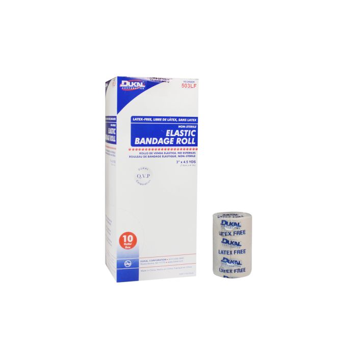Elastic Bandage, Latex Free, 3" 10 rl/bx, 5 bx/cs - SAVELIVES