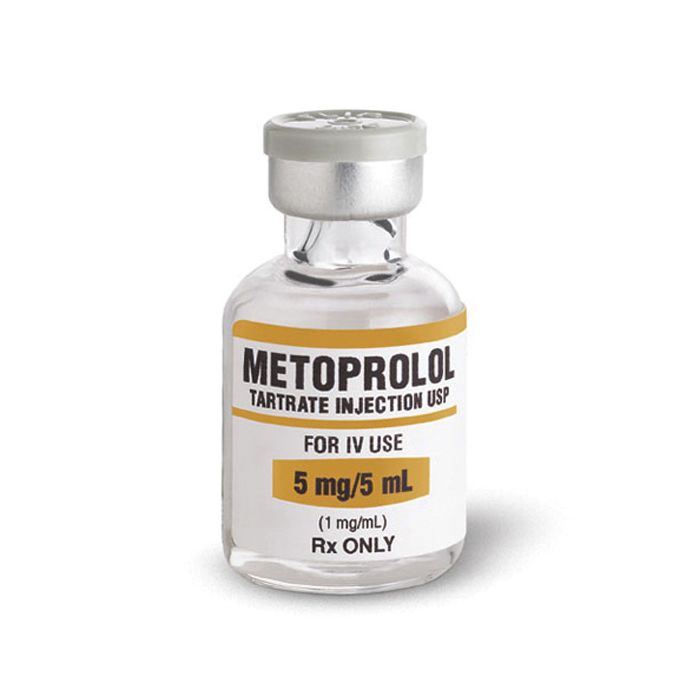 METOPROLOL TARTRATE INJECTION, USP 5 mg/5 mL (1mg/mL) 5 mL VIAL - SAVELIVES