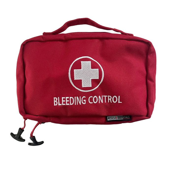 Bleeding Control Bag , IFAK Pouch (Clamshell) WITH CROSS - SAVELIVES