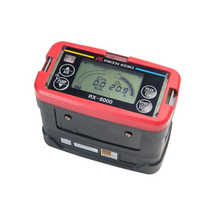 RKI Instruments Portable HC/O2 Gas Detector RX-8000, 0-100% LEL & 0-100% Vol CH4 (methane ...