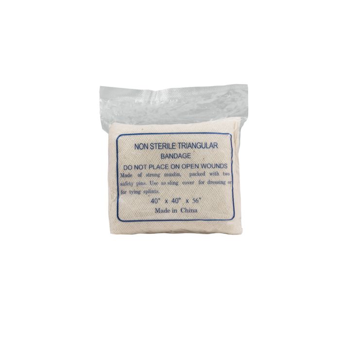 Triangular Bandage, 40" x 40" x 56" 1/pk, 12 pk/bg, 20 bg/cs - SAVELIVES