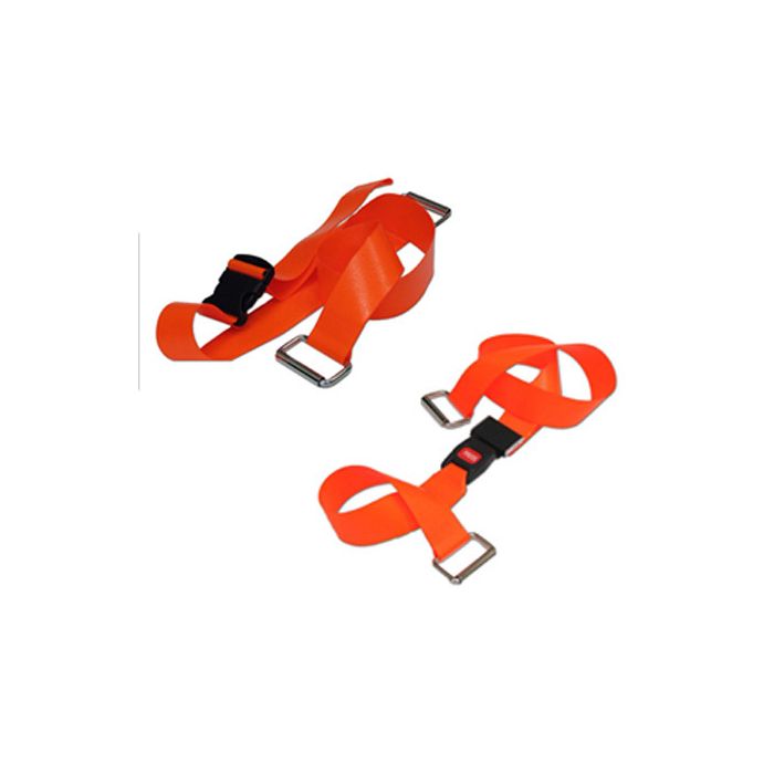 Ultra Guard Restraint Strap, 2 pc, 5ft, Metal Loop Ends, Plastic Side ...