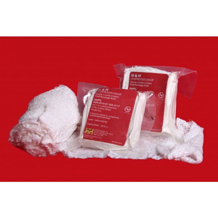 H&H Flat Compressed Gauze - SAVELIVES