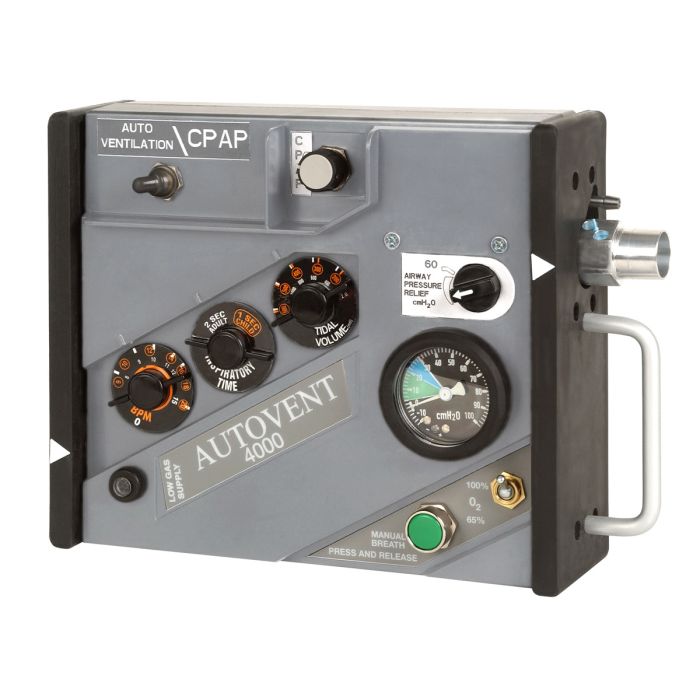 AutoVent 4000 Series Transport Ventilator with CPAP & Air Mix Mode ...