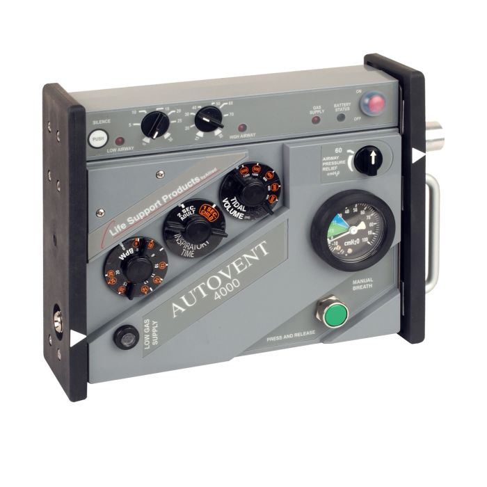 AutoVent 4000 Series Transport Ventilator with Electronic Alarm Package ...