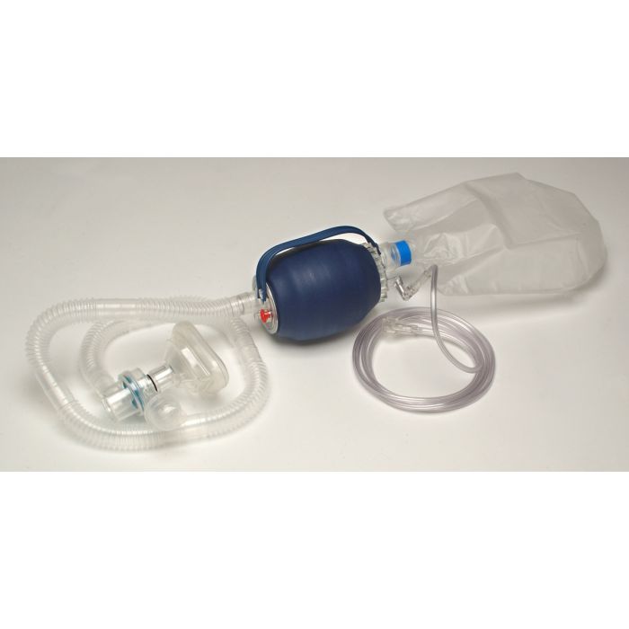 Child BVM, with reservoir, mask, flex tubing, 7' oxygen tubing ...