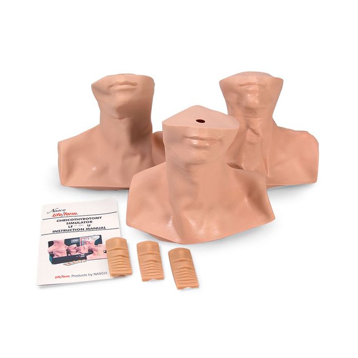 Skin & Insert Replacement Kit, Cricothyrotomy Simulator - SAVELIVES