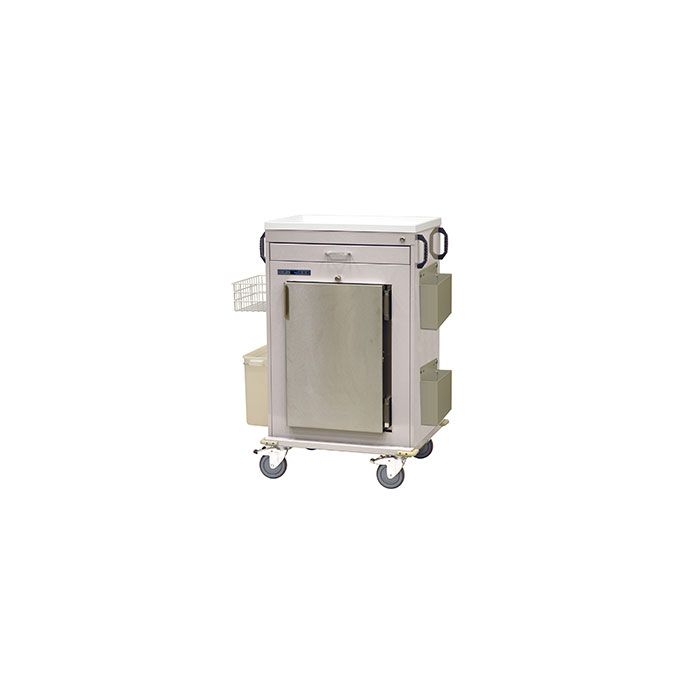 Malignant Hyperthermia Cart with Medical Grade Refrigerator, One Drawer ...