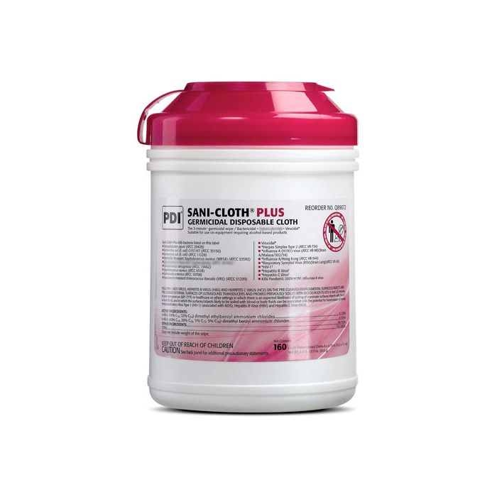 SANICLOTHPLUS (Sani-Cloth Plus Germicidal Disposable Cloth. TUB/160 ...