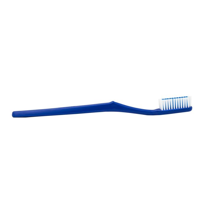 Toothbrush, 52 Tuft, Blue & White Nylon Bristles, Blue Handle 144/bx ...