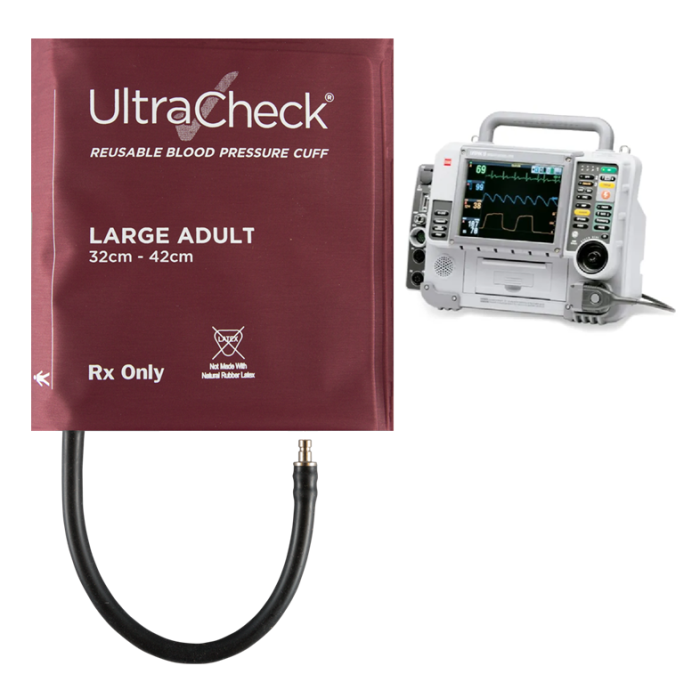 Large Adult BP Cuff with Metal HP Connector circumference 32-42cm 11160 ...