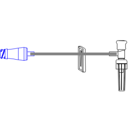 Extension T Connector Microclave 7" B33058 MED LOCK - SAVELIVES