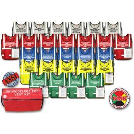 EOC Vest Kit for Universities/Colleges (27 Position), Window Vests ...
