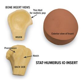 Simulaids STAT Humerus intraosseous (IO) Insert - SAVELIVES