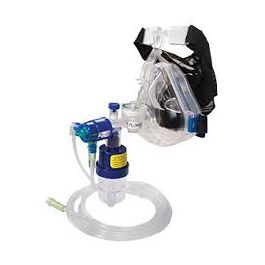 Flow-Safe II EZ, Small Adult Deluxe Mask with Ports and EZflow MAX ...