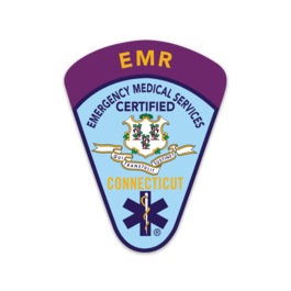 Connecticut Full Color 4" EMR Patch Sticker - SAVELIVES