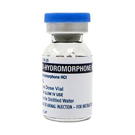 PRACTI-HYDROMORPHONE. 1 ML VIAL. DISTILLED WATER. BOX OF 40. - SAVELIVES