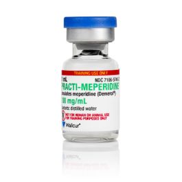Practi-Meperidine (Demerol) (100 mg/1 mL Vial). Qty: 40. - SAVELIVES