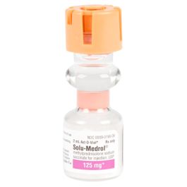 SOLU-MEDROL® 125MG PER VIAL 2mL ACT-O-VIAL® - SAVELIVES