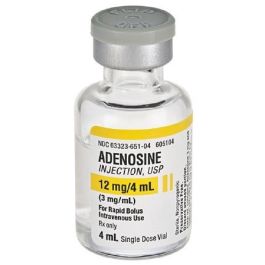 ADENOSINE INJECTION, USP 12mg/4mL (3mg/mL) 4mL VIAL - SAVELIVES