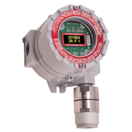 RKI Instruments M2A, Oxygen (O2) 0-25%, sensor/transmitter with j-box ...