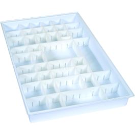 Drawer Tray with Adjustable Dividers for the Medication Carts - SAVELIVES