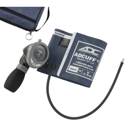 DIAGNOSTIX Palm Sphyg,1pc cuff Adult, Navy - SAVELIVES