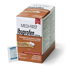 Ibuprofen Tablets - Box/250 packs of 2 - SAVELIVES
