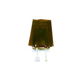 AMBER IV BAG COVERS 500/1000 ML. SET OF 8. - SAVELIVES