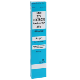 INFANT 25% DEXTROSE INJECTION, USP 2.5g (250mg/mL) ANSYR SYR - SAVELIVES